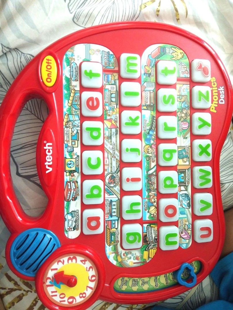 Vtech phonics desk, Hobbies & Toys, Toys & Games on Carousell
