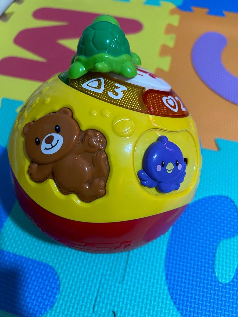 Vtech wiggle and crawl ball, Babies & Kids, Infant Playtime on Carousell