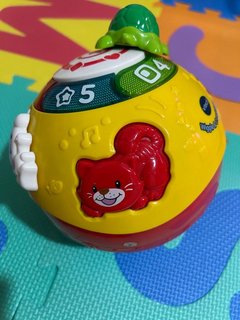 Vtech wiggle and crawl ball, Babies & Kids, Infant Playtime on Carousell