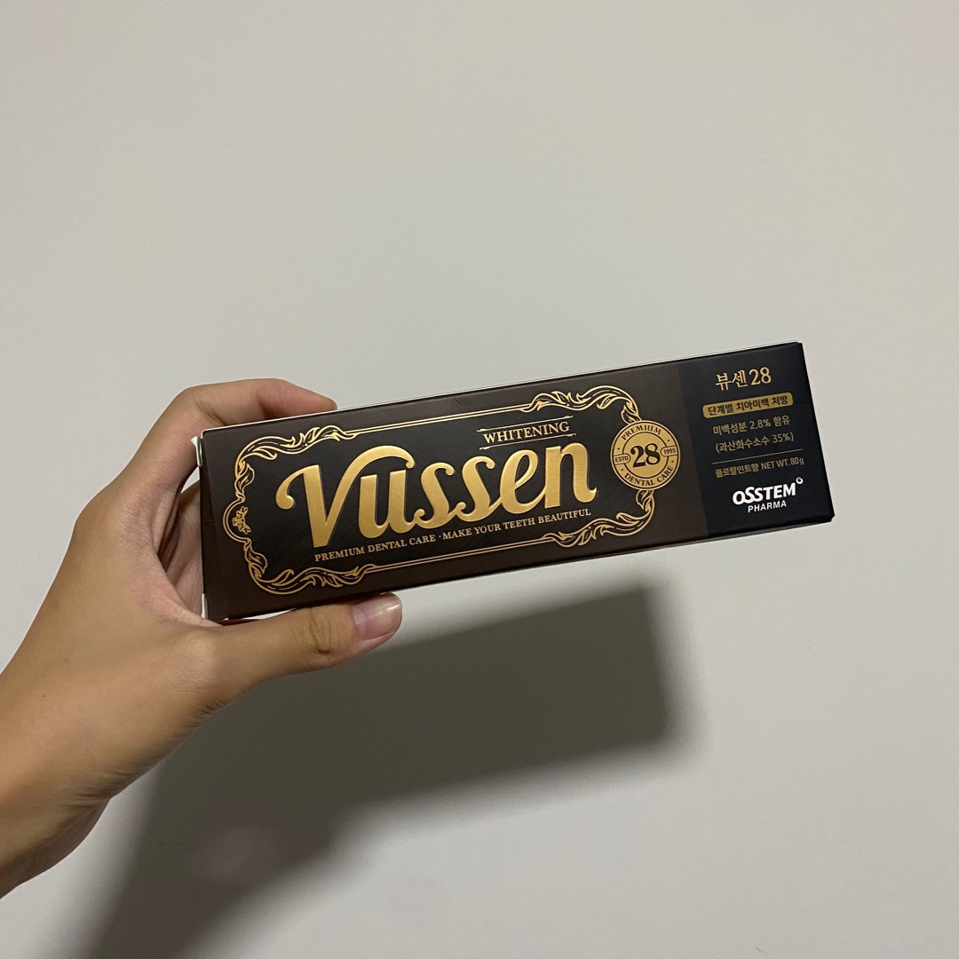 Vussen 28 Extra Whitening Toothpaste 80g, Beauty & Personal Care, Oral Care on Carousell