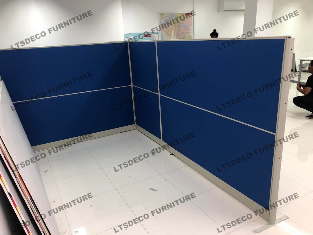 WALL PARTITION OFFICE FURNITURE AND PARTITION, Furniture & Home Living ...