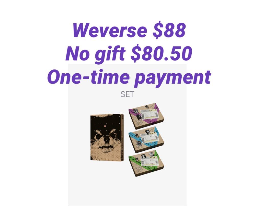 WEVERSE BTS V LAYOVER /LAYOVER V / BTS V LAYOVER WEVERSE ALBUM SET / BTS V LAYOVER WEVERSE ...