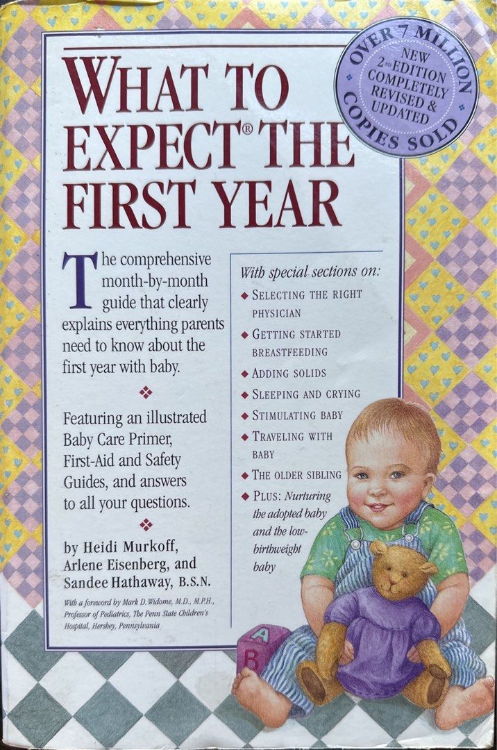 What to Expect The First Year by Heidi Murkoff, Arlene Eisenberg and ...