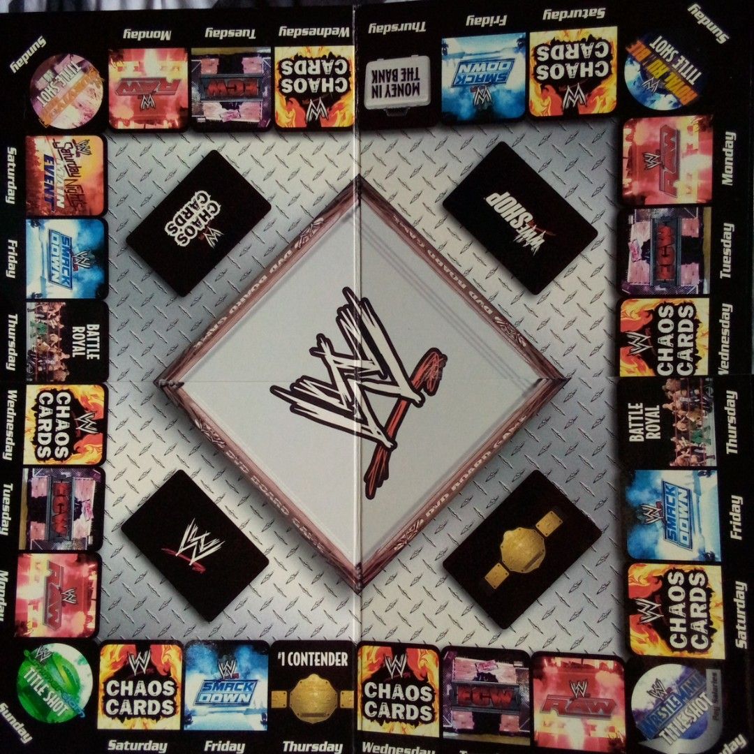 WRESTLING Board Game on Carousell