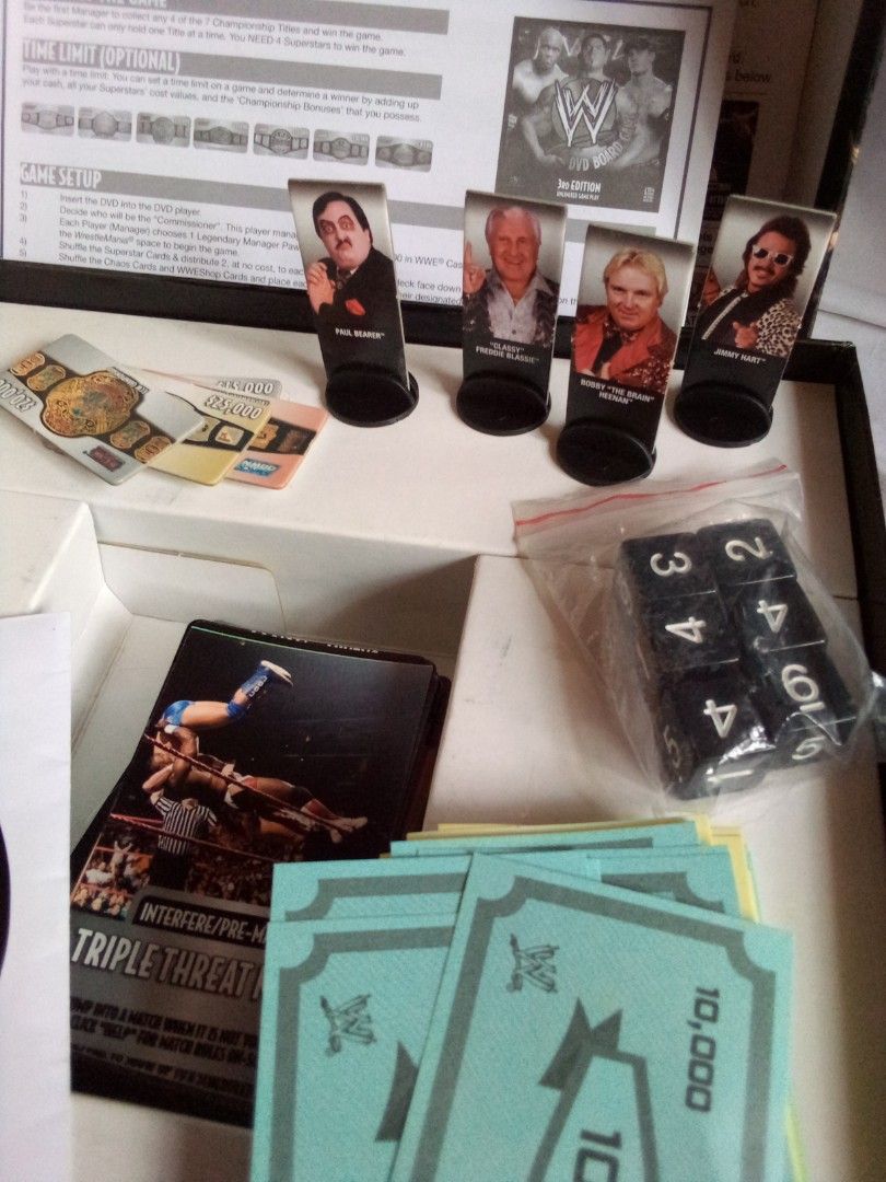 WRESTLING Board Game on Carousell