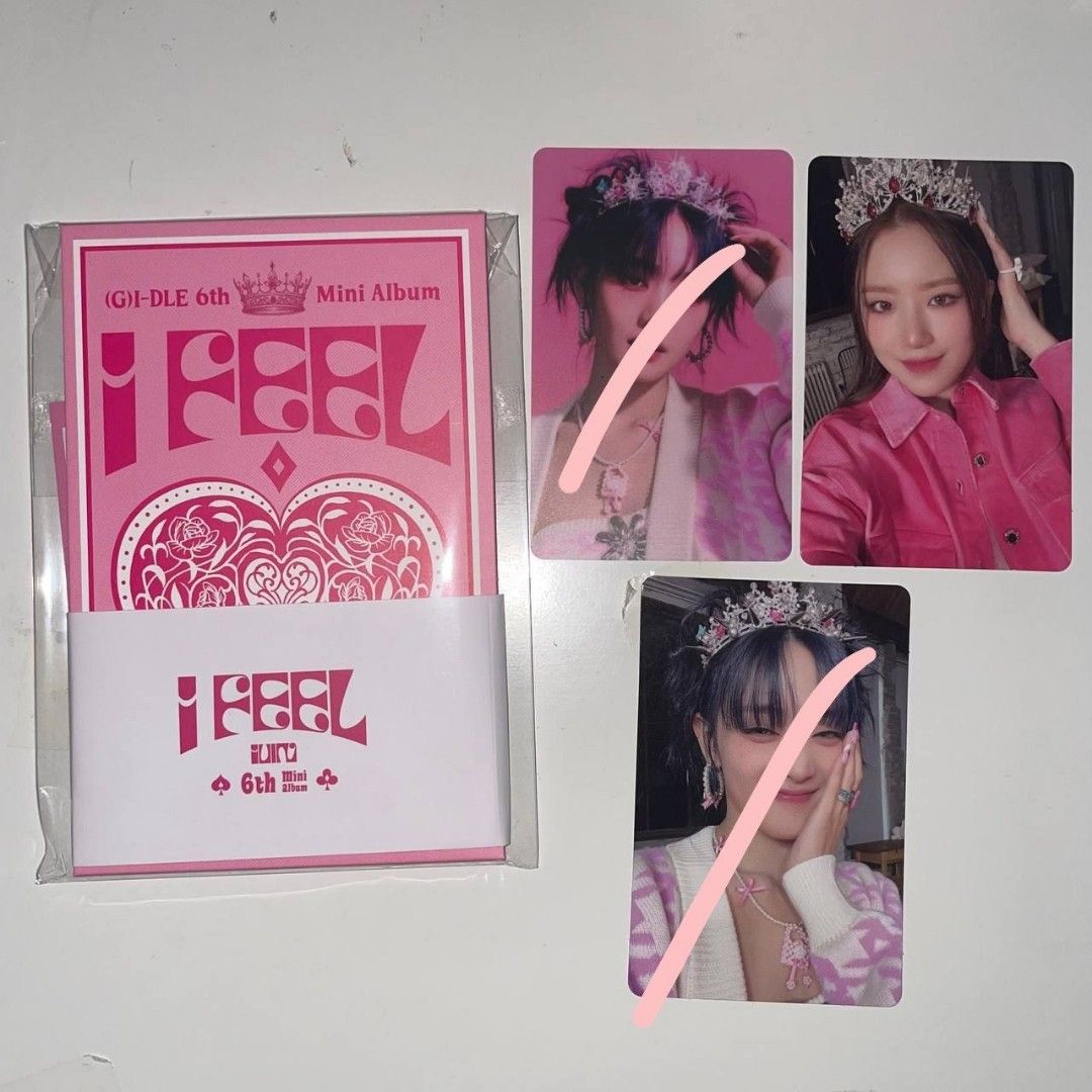 wts gidle shuhua queencard poca pc, Hobbies & Toys, Memorabilia ...