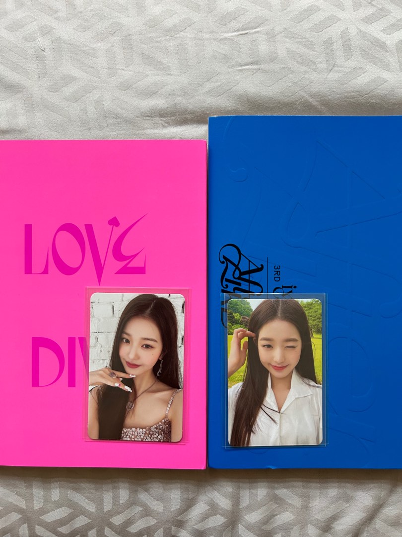 wts ive wonyoung love dive afterlike version 3 pcs and albums, Hobbies & Toys, Memorabilia ...
