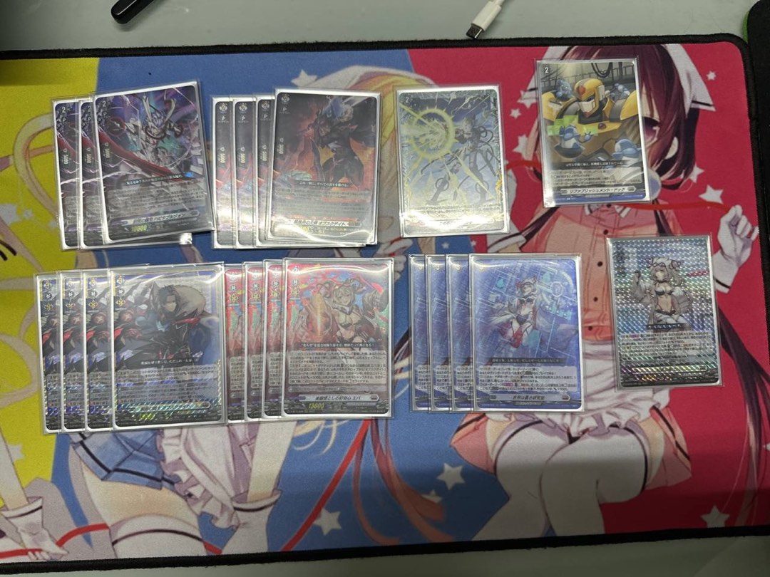 WTS/WTT Vanguard Eva deck, Hobbies & Toys, Toys & Games on Carousell