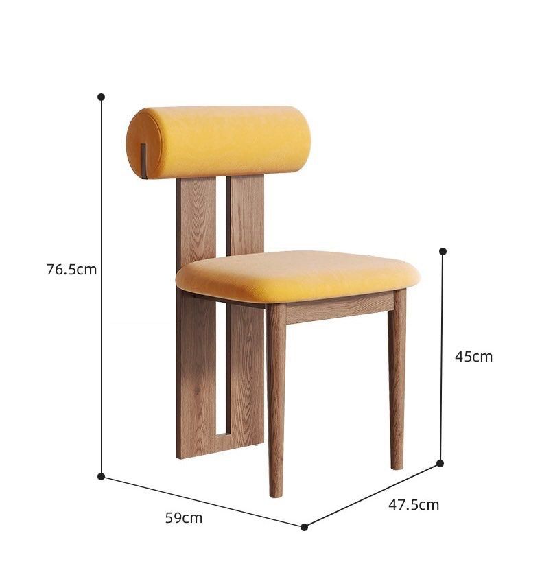 YERE Modern Pine Wood Dining Chair, Furniture & Home Living, Furniture ...