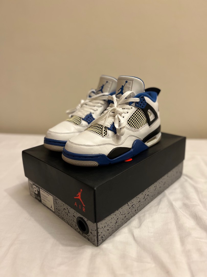 100% Authentic Air Jordan 4 Retro Motorsports 2017, Men's Fashion ...