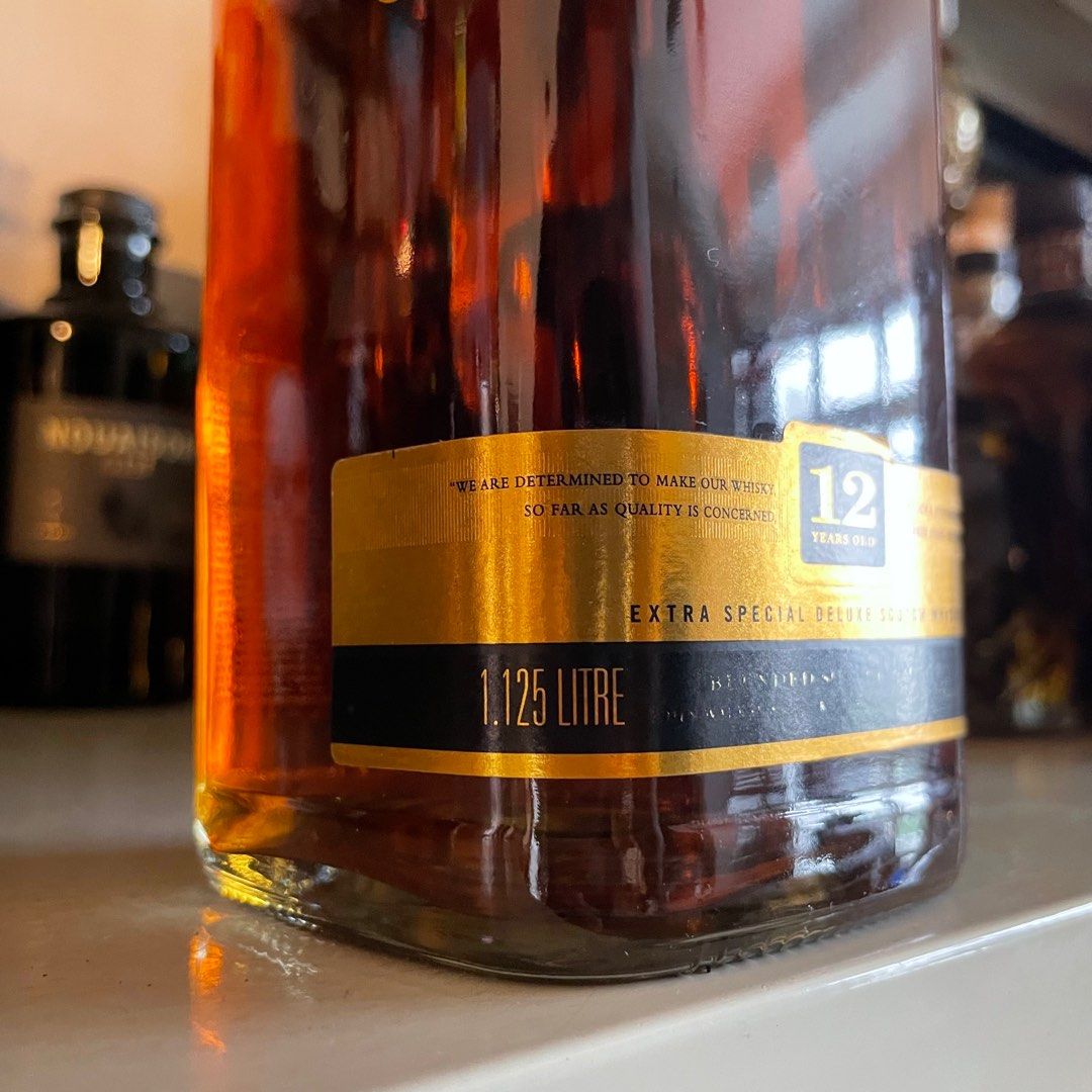 1.125L Black Lable Johnnie Walker rate whisky no box 1125ml, Food ...