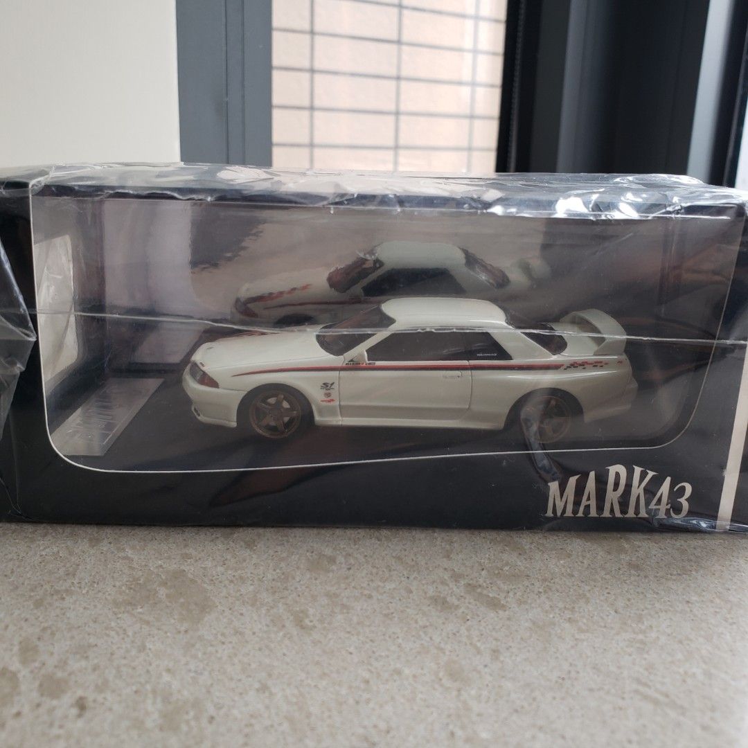 1/43 Mark 43 Nissan GTR R32 Nismo S tune White, 興趣及遊戲, 玩具 & 遊戲類 - Carousell