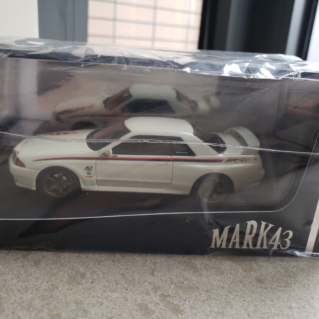 1/43 Mark 43 Nissan GTR R32 Nismo S tune White, 興趣及遊戲, 玩具 & 遊戲類 - Carousell