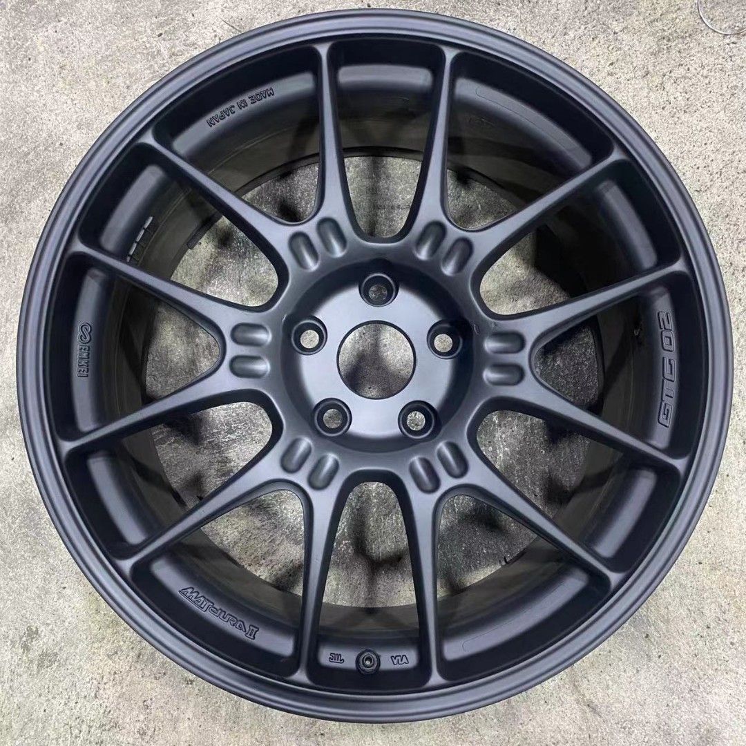 18' 5x112 original enkei gtc02, Car Accessories, Tyres & Rims on Carousell