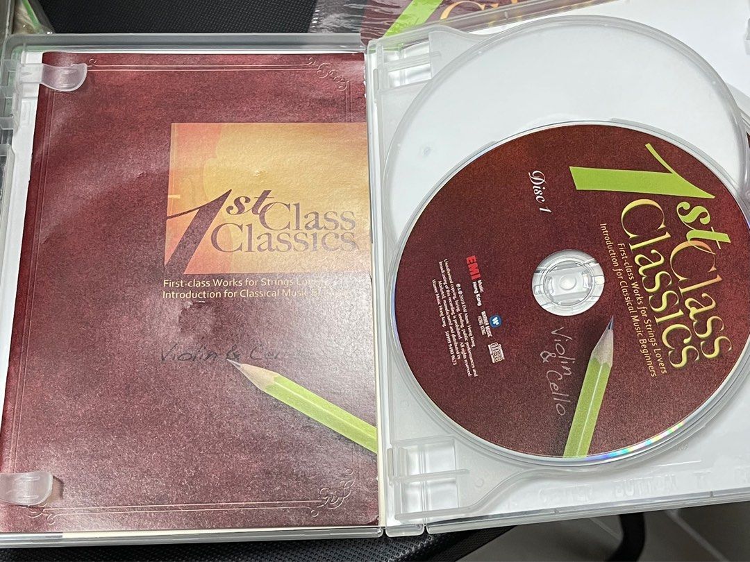 1st Class Classics 3CD (EMI/ WEA) 精選名曲 集各時期及類型的提琴代表作 古典入門+精選 之提琴篇 入門介紹 ...