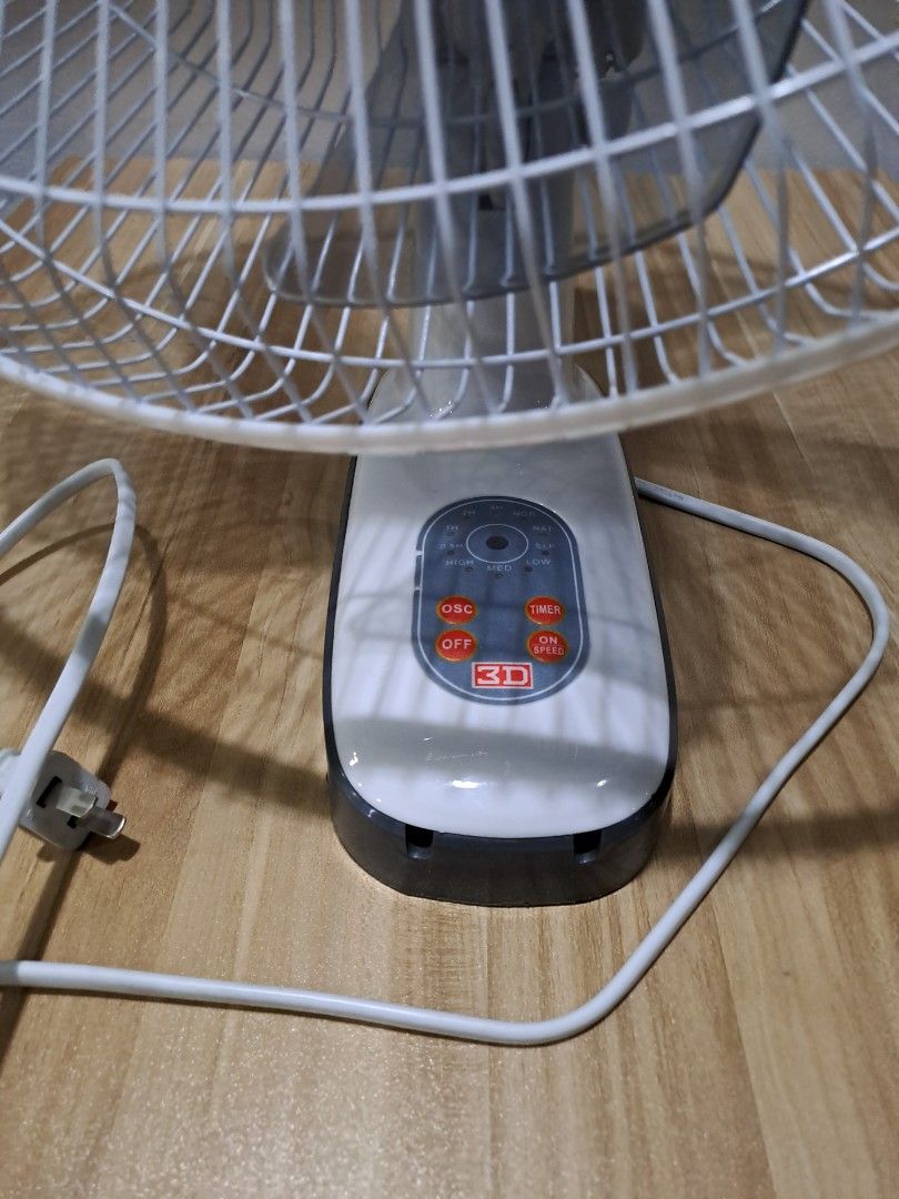 3D Wall Fan, Furniture & Home Living, Lighting & Fans, Fans on Carousell