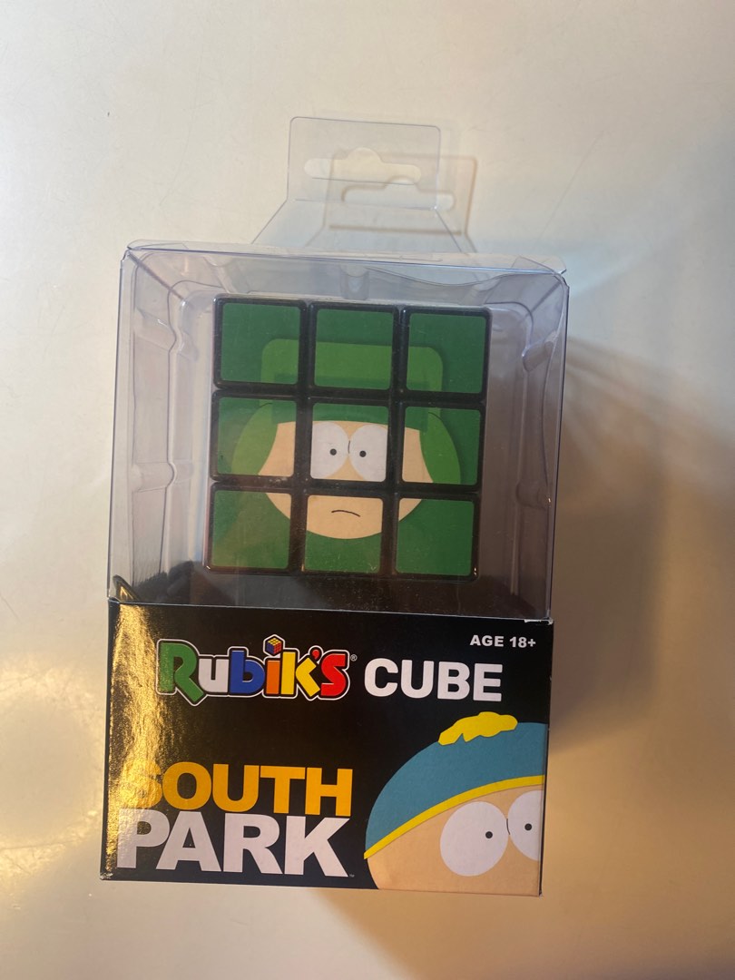 扭計骰 (南方公園) Rubik’s cube South Park, 興趣及遊戲, 玩具 & 遊戲類 - Carousell