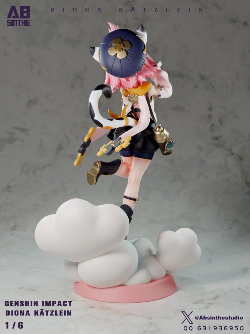 Absinthe Studio - Genshin Impact - Diona, Hobbies & Toys, Toys & Games ...