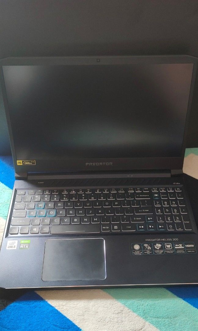 Acer Predator Helios 300 Rtx 3060 Fullset 144Hz screen Refresh Rate ...