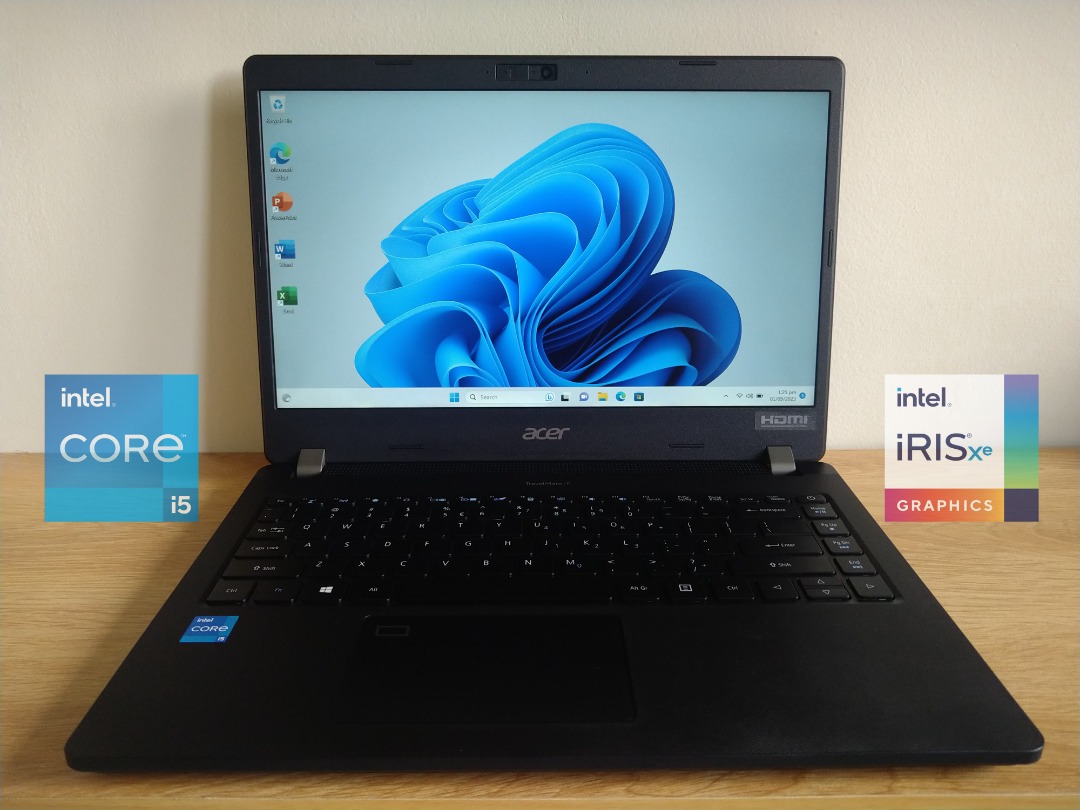 Acer TravelMate P214 Intel Core i5 11th Gen Intel Iris Xe Entry Level Business Laptop, Computers ...