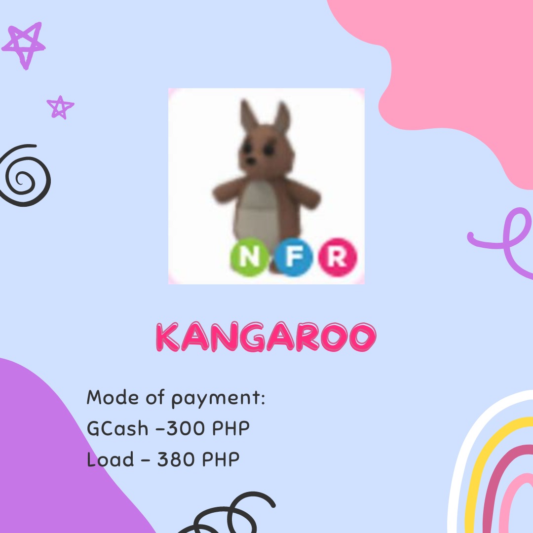 ADOPT ME NFR KANGAROO (NEON FLY RIDE) on Carousell
