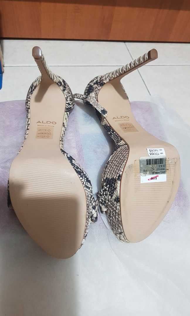 Aldo super high heels snake skin, Women's Fashion, Footwear, Heels on ...