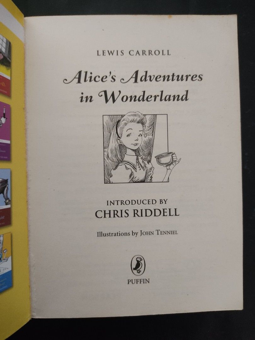 Alice's Adventures in Wonderland by Lewis Carroll (Puffin Classics) on Carousell