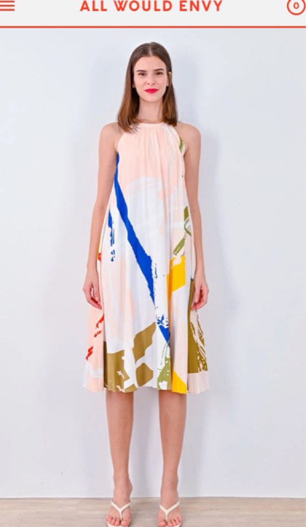 All would Envy White pleat Dress XS, Women's Fashion, Dresses & Sets ...