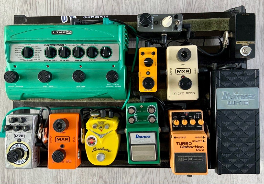 Analog Electric Guitar Pedalboard (JF Inspired) on Carousell