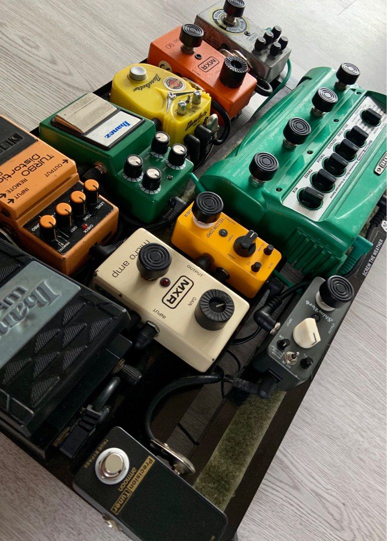 Analog Electric Guitar Pedalboard (JF Inspired) on Carousell
