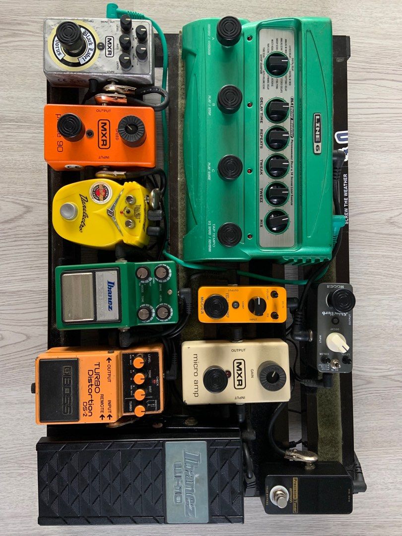 Analog Electric Guitar Pedalboard (JF Inspired) on Carousell