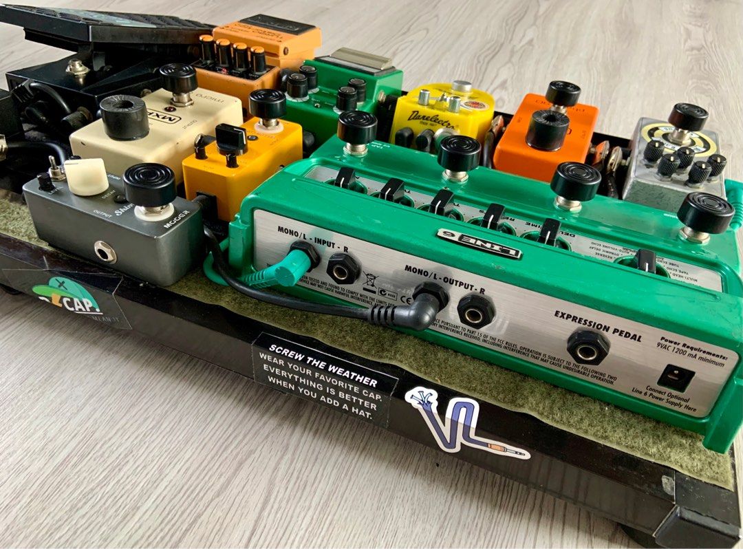 Analog Electric Guitar Pedalboard (JF Inspired) on Carousell