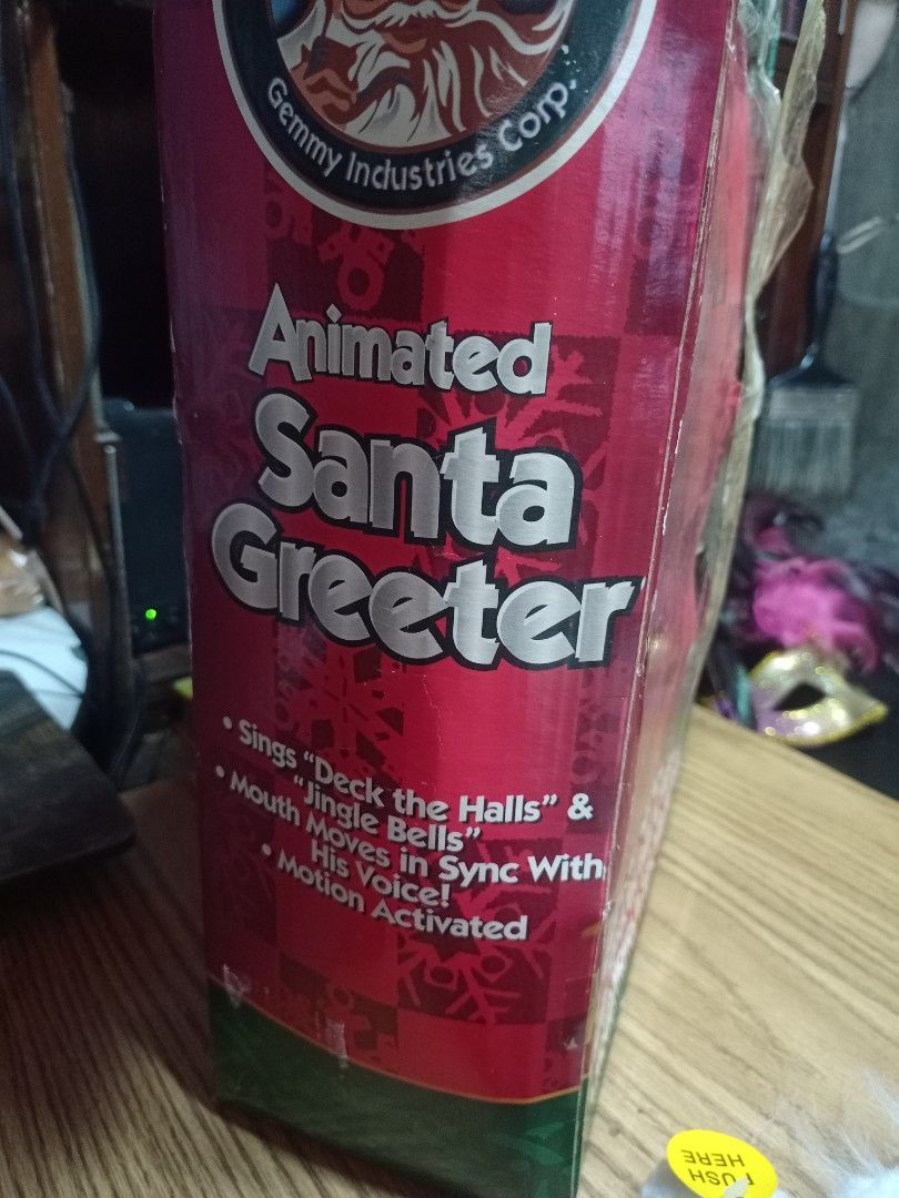 Animated Santa Greeter, Hobbies & Toys, Music & Media, Vinyls on Carousell