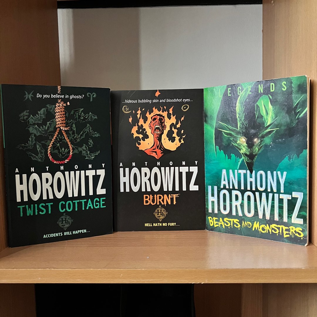 Anthony Horowitz - a set of 3 books, Hobbies & Toys, Books & Magazines ...