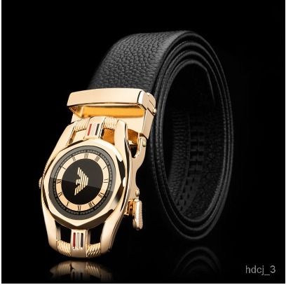 armani automatic belt