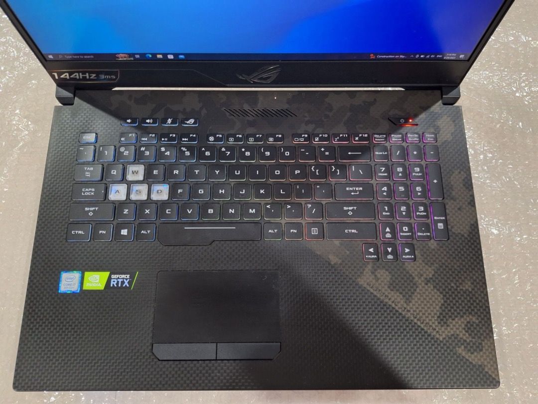 Asus ROG Strix Laptop, Computers & Tech, Parts & Accessories, Laptop ...