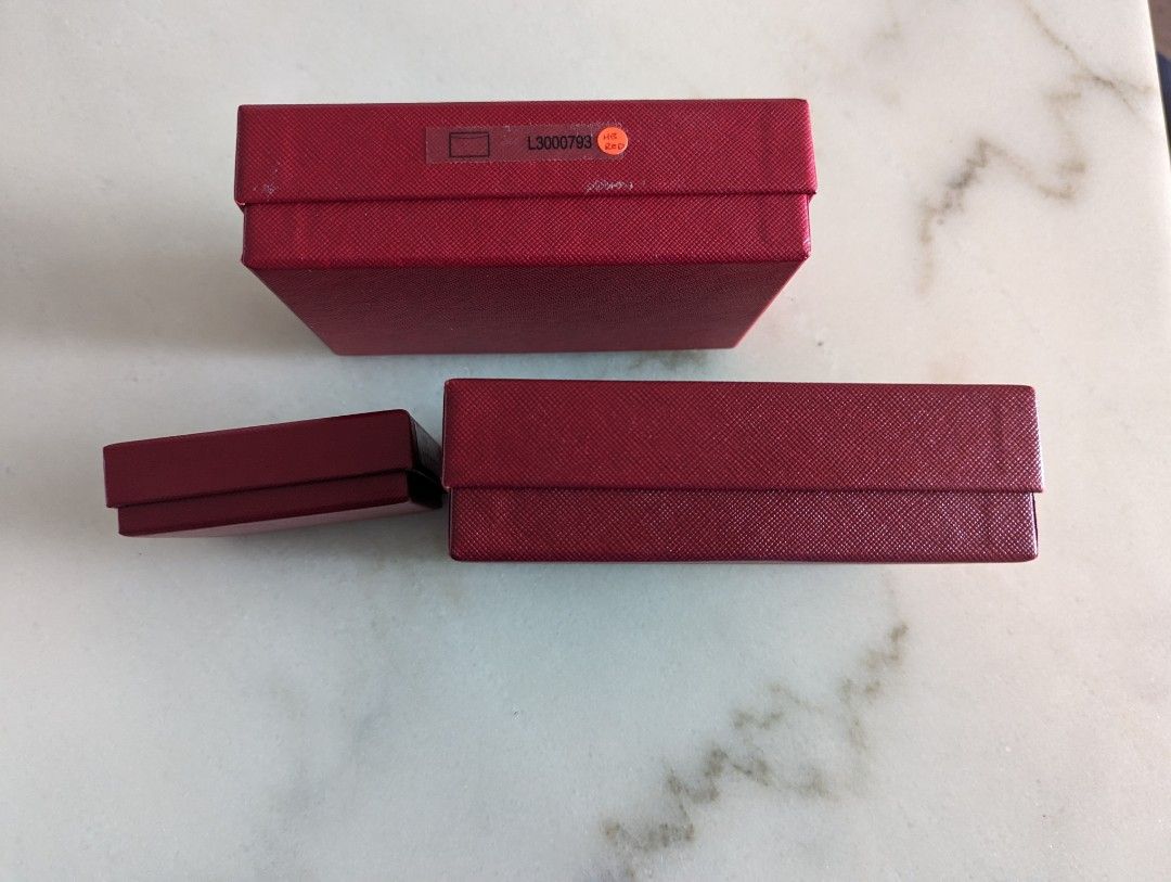 Authentic Cartier boxes, Luxury, Accessories on Carousell