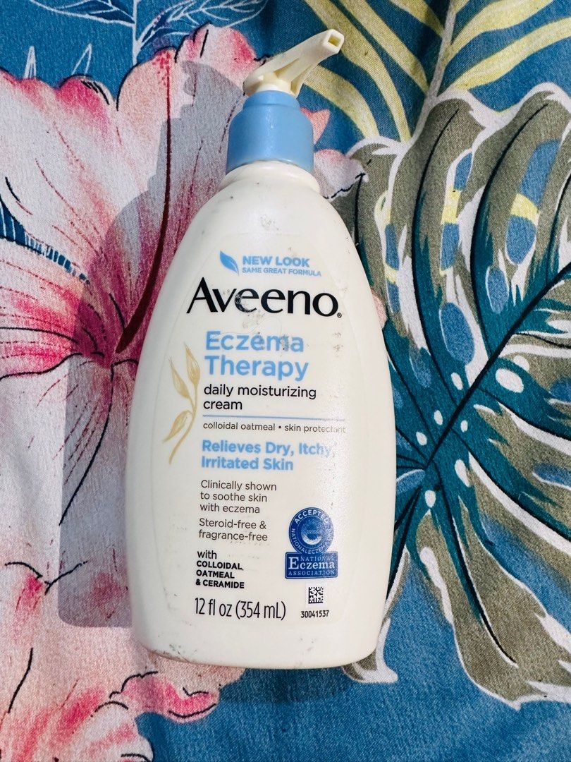 Aveeno Eczema Therapy, Beauty & Personal Care, Bath & Body, Body Care ...