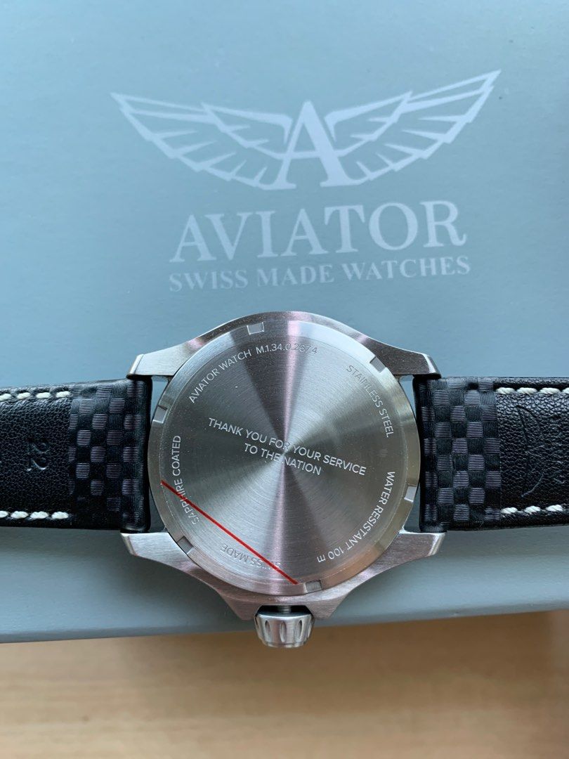 Aviator Watch, Luxury, Watches on Carousell
