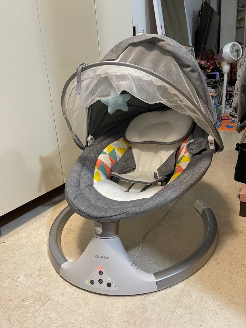 Baby Rocker/Jollygear electric baby swing rocker, Babies & Kids, Baby ...