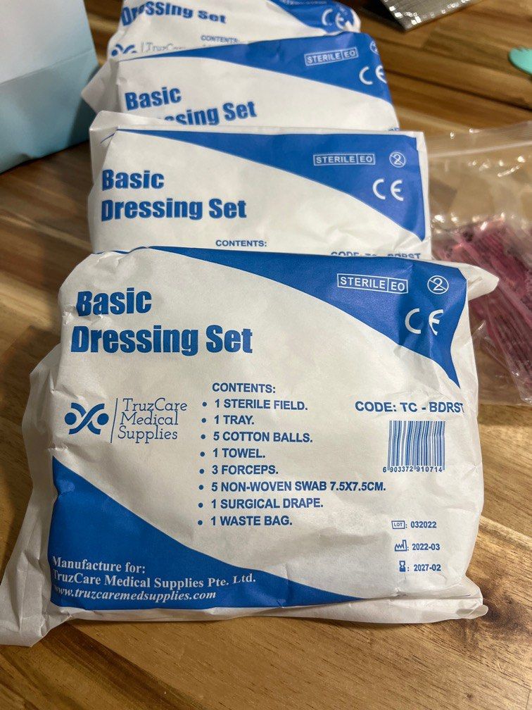 Basic dressing set, Health & Nutrition, Assistive & Rehabilatory Aids ...