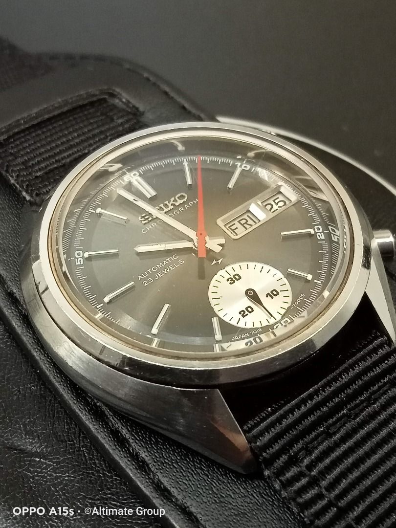 Birthday Watch September 1971! Seiko 7018-7000 Speed-Timer Flyback ...