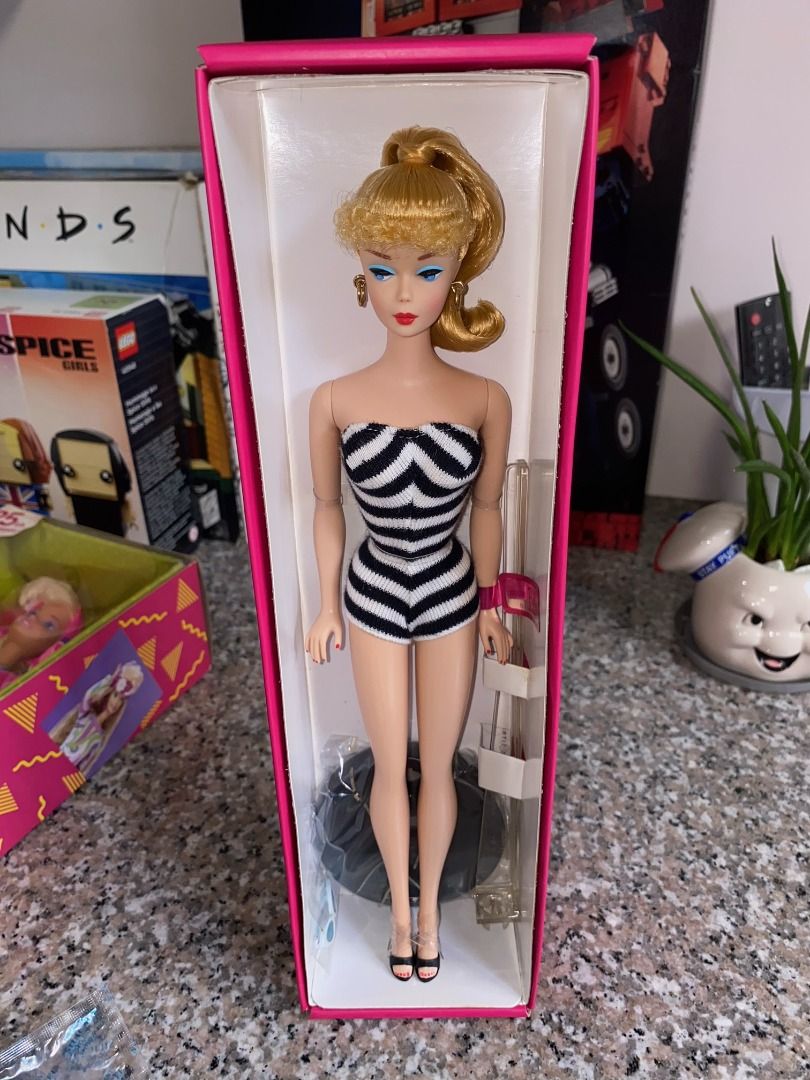 Black and White Bathing Suit Barbie 2014 NRFB, Hobbies & Toys, Toys ...