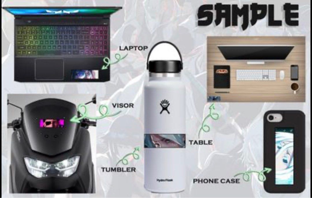 Bleach Eye Slap Sticker on Carousell