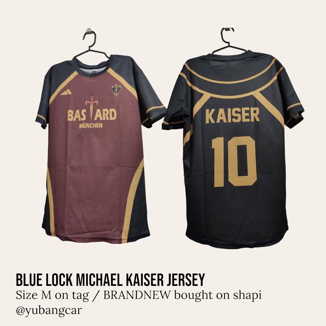 Blue Lock Michael Kaiser Jersey (BNEW), Men's Fashion, Tops & Sets ...