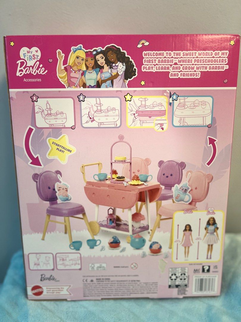 BN Barbie My First Tea Party, Hobbies & Toys, Toys & Games on Carousell