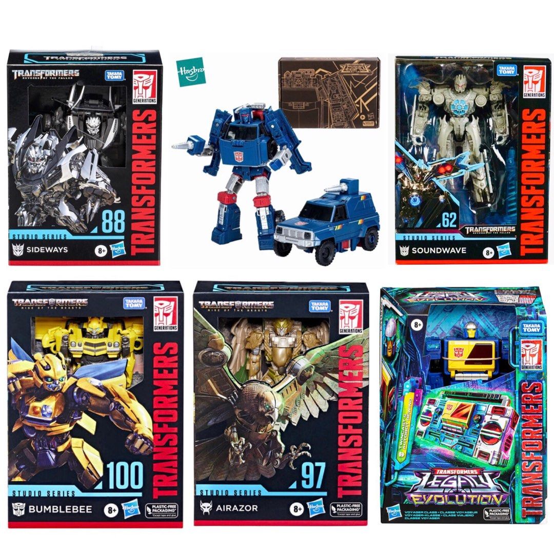 BNIB Transformers Legacy DK-3 Breaker, Voyager Class Twincast & Autobot ...