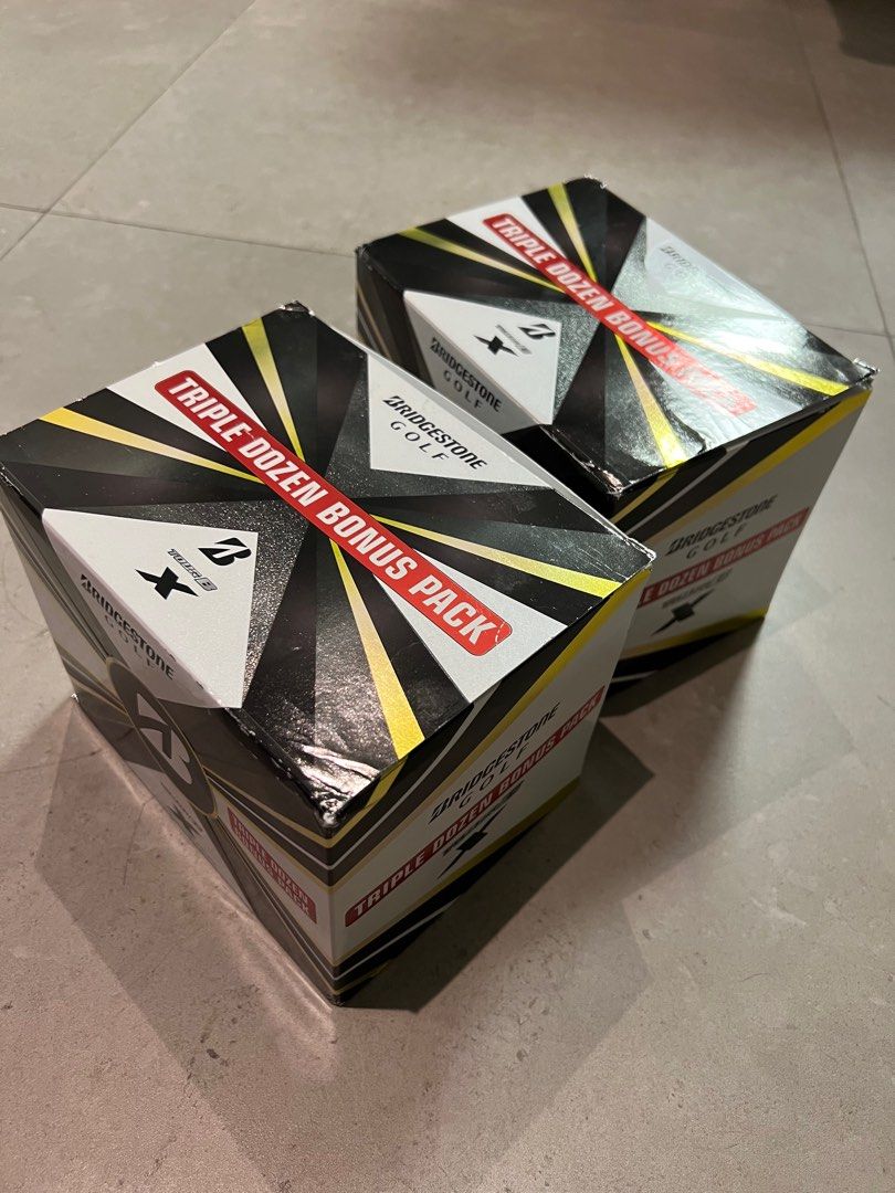 Bridgestone Tour BX Golf Balls, Sports Equipment, Sports & Games, Golf on Carousell