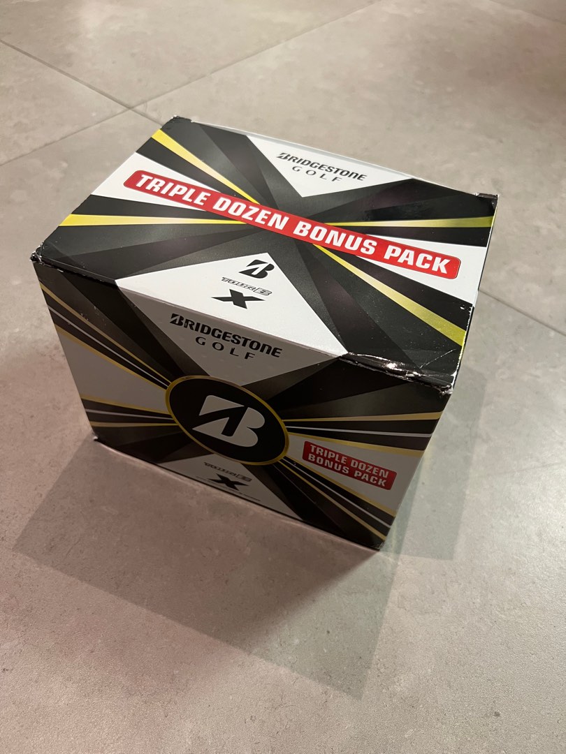 Bridgestone Tour BX Golf Balls, Sports Equipment, Sports & Games, Golf on Carousell