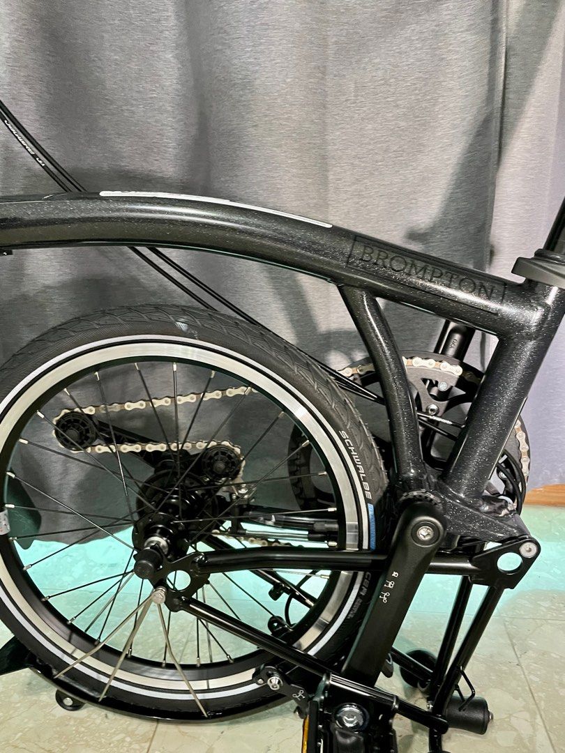 Brompton C Line black edition , Sports Equipment, Bicycles & Parts ...